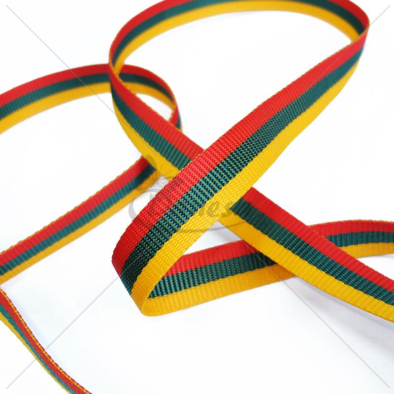 Belt tape/strap webbing - Tricolor - Danesa
